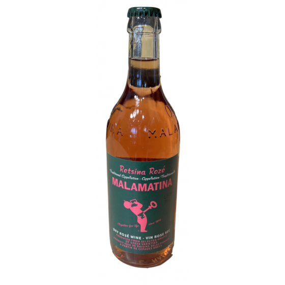 Retsina rosé - Malamatina Winery - 0,5 L
